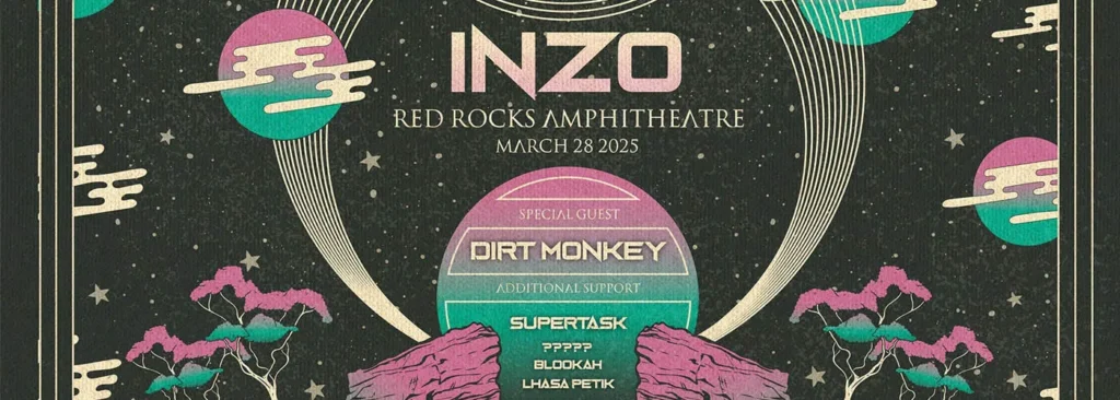 INZO Tickets | 28 March 2025 | Red Rocks Amphitheatre